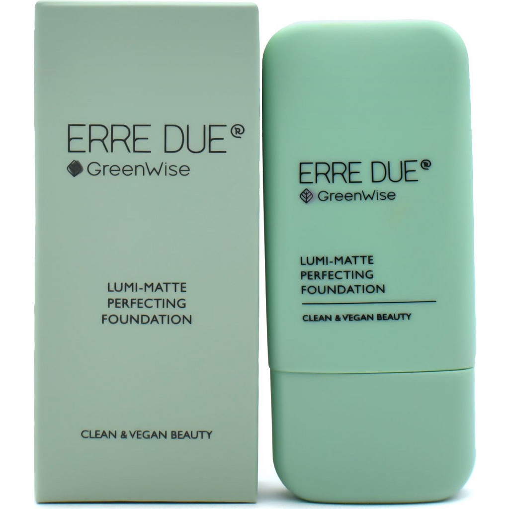 Erre Due GreenWise Perfecting Cream Ivory 102 Liquid Foundation 22.5ml ...
