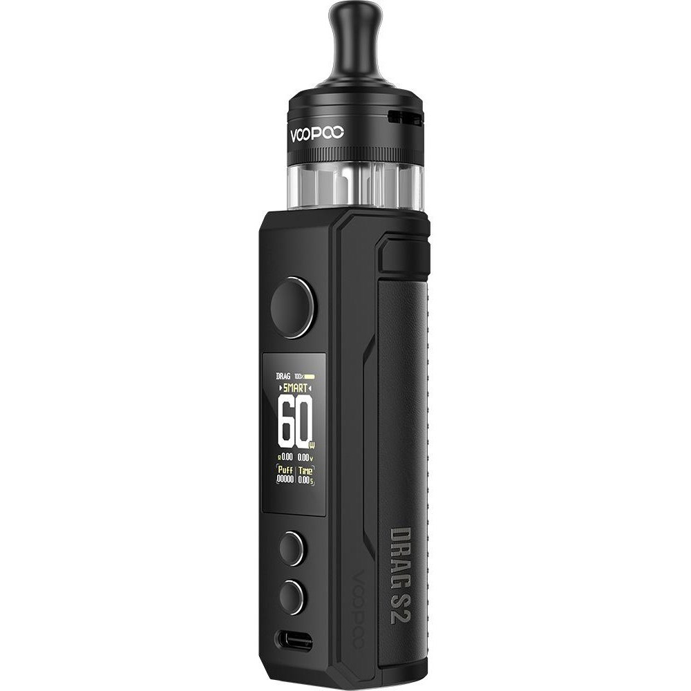 VooPoo Drag S2 Spray Black Ηλεκτρονικό Τσιγάρο Pod Kit 5ml με ...
