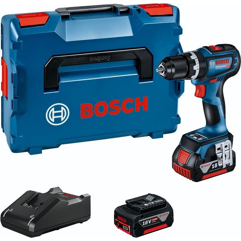Bosch GSR 18V-45 06019K3204 Δραπανοκατσάβιδο Μπαταρίας 18V 2x3Ah ...