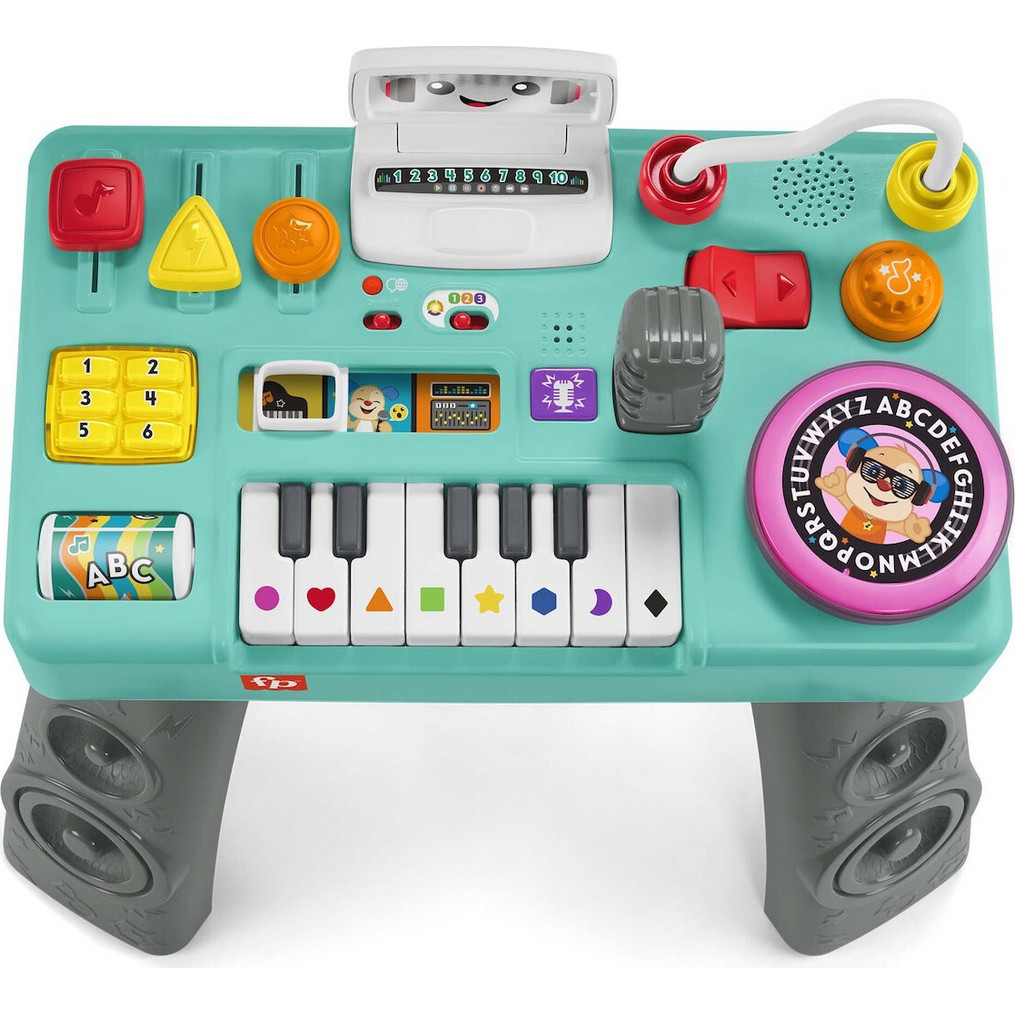 Fisher-Price Εκπαιδευτική Κονσόλα DJ με Φώτα & Ήχους 6+ Μηνών ...