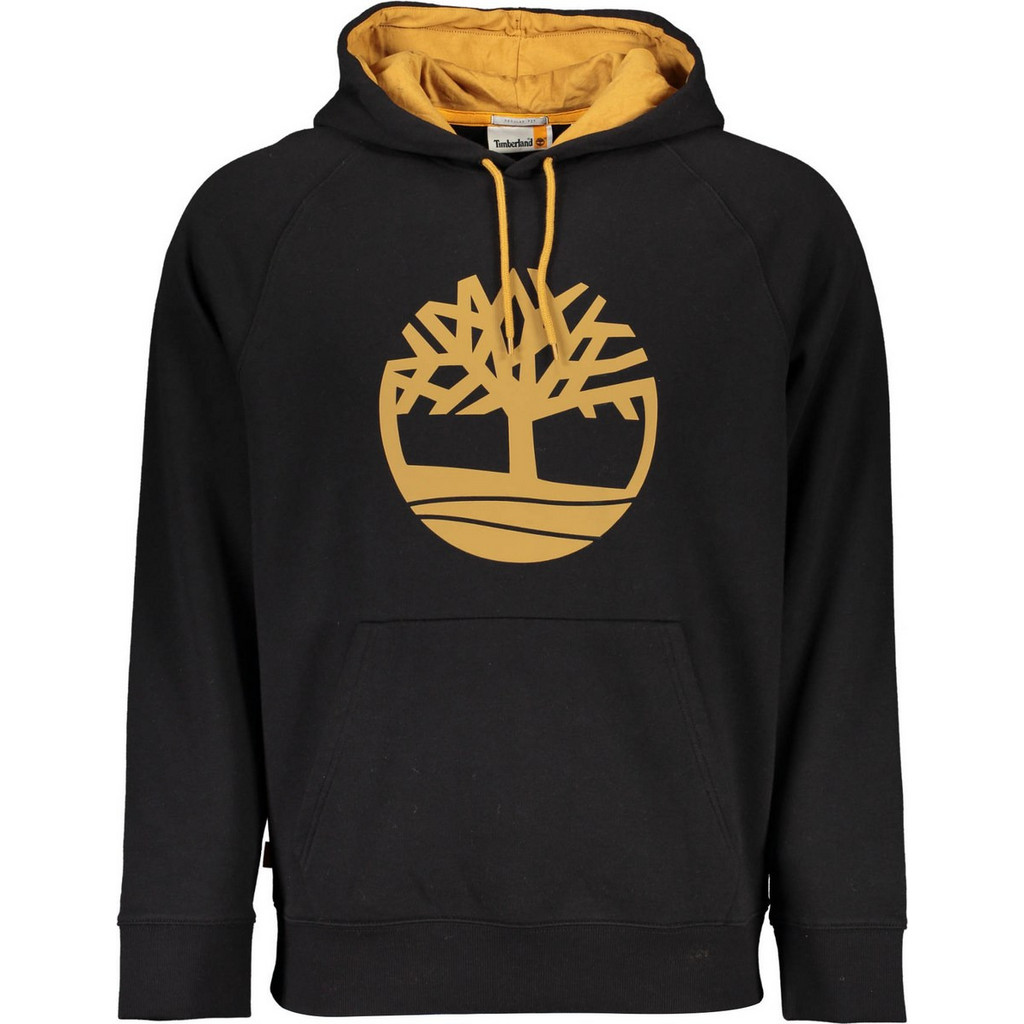 Timberland Ανδρικό Φούτερ με Κουκούλα & Τσέπες Μαύρο TB0A2C684E8C41-001 ...