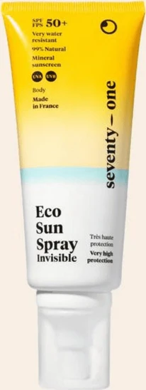 Seventy-One Eco Sun Αντηλιακό Spray Σώματος SPF50+ 100ml | BestPrice.gr