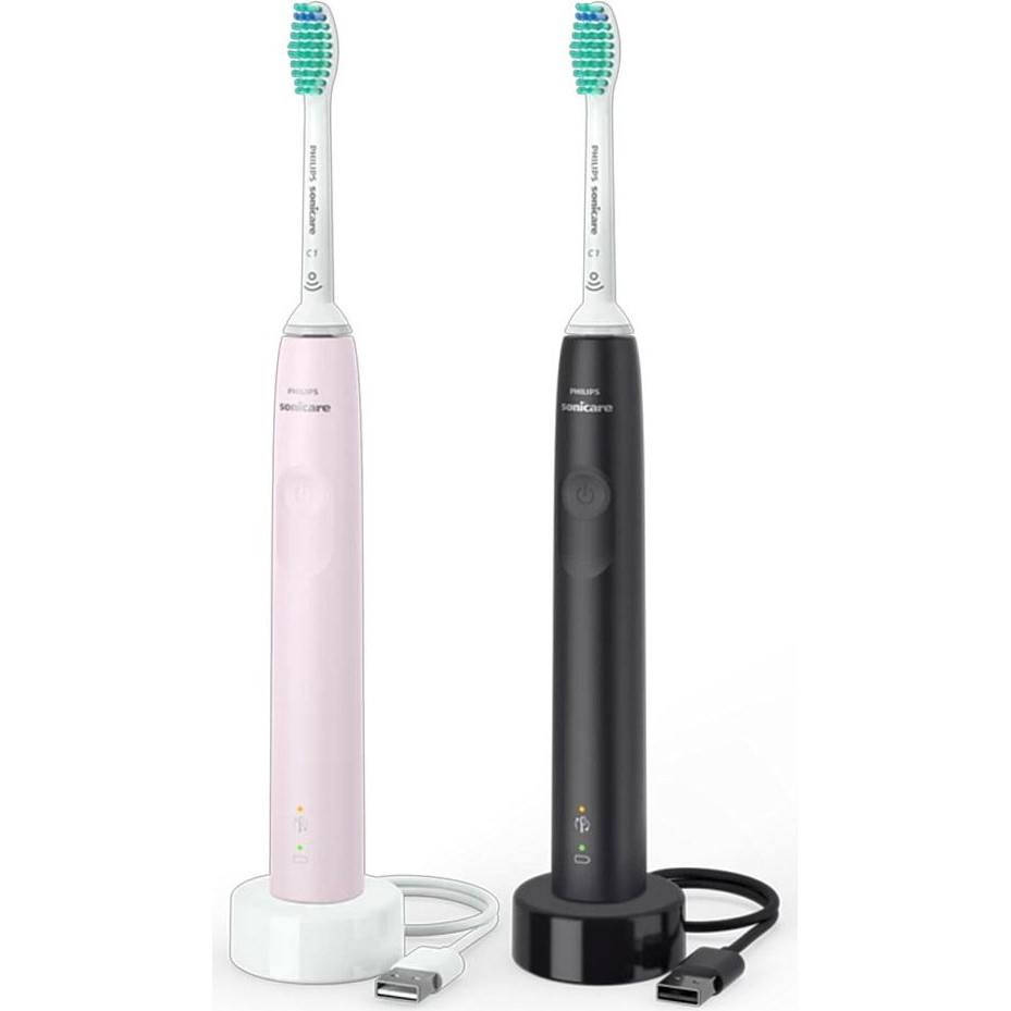 Philips Sonicare 3100 Series Ηλεκτρικές Οδοντόβουρτσες Pink & Black ...