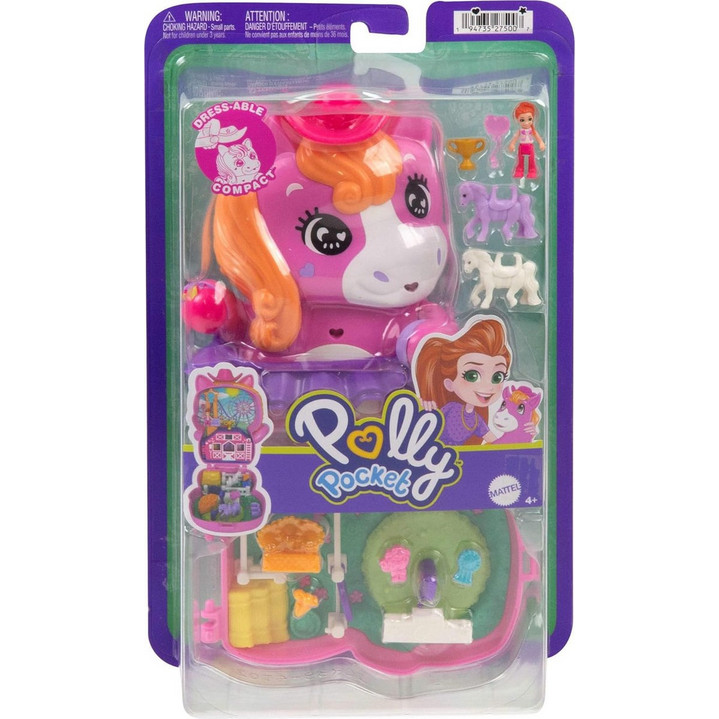 Mattel Polly Pocket Pony Rodeo Compact | BestPrice.gr