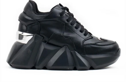 Favela Γυναικεία Sneakers Chunky Μαύρα 0116000989 | BestPrice.gr