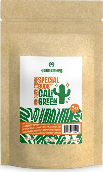 Health & Cannabis Ανθοί Κάνναβης Special Buds CBD Cali Green 3gr ...
