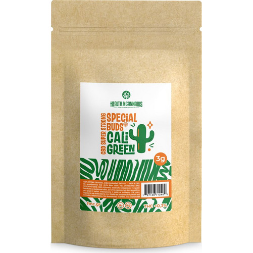 Health & Cannabis Ανθοί Κάνναβης Special Buds CBD Cali Green 3gr ...