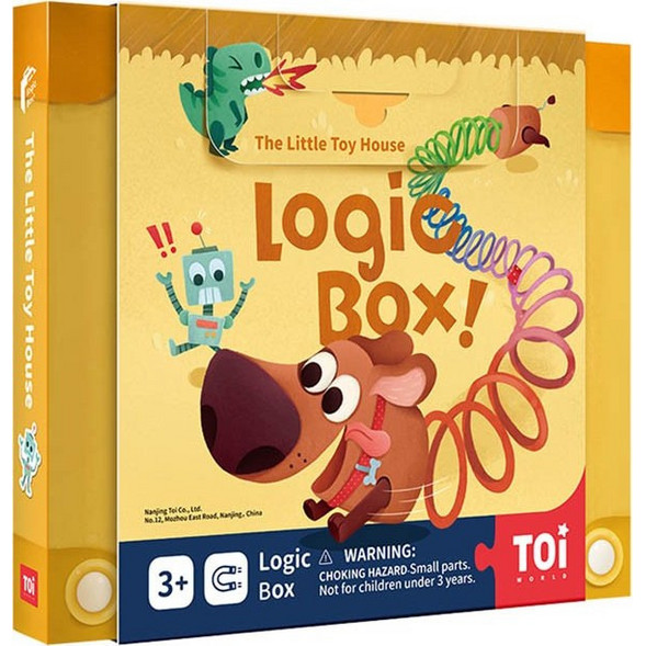 TOI Logic Box The Little Toy House Επιτραπέζιο Παιχνίδι για Παιδιά 3 ...