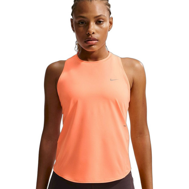 Nike Swift Dri-FIT Tank Γυναικείο Αθλητικό T-Shirt Πορτοκαλί HQ0620-852 ...