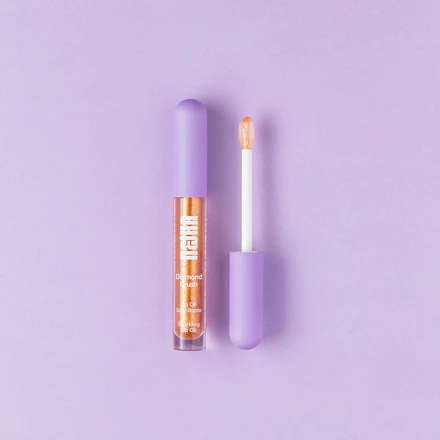 Nejha Diamond Crush Sparkling 04 Amber Kiss Lip Oil με Χρώμα 3ml ...