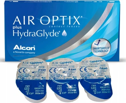 Alcon & Ciba Vision Air Optix Plus Hydraglyde Μηνιαίοι Φακοί Επαφής ...