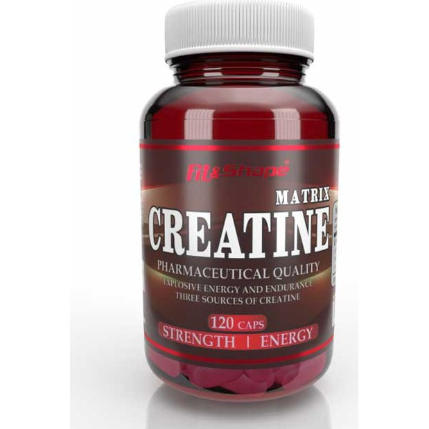 Fit & Shape Creatine Matrix 120 Κάψουλες | BestPrice.gr