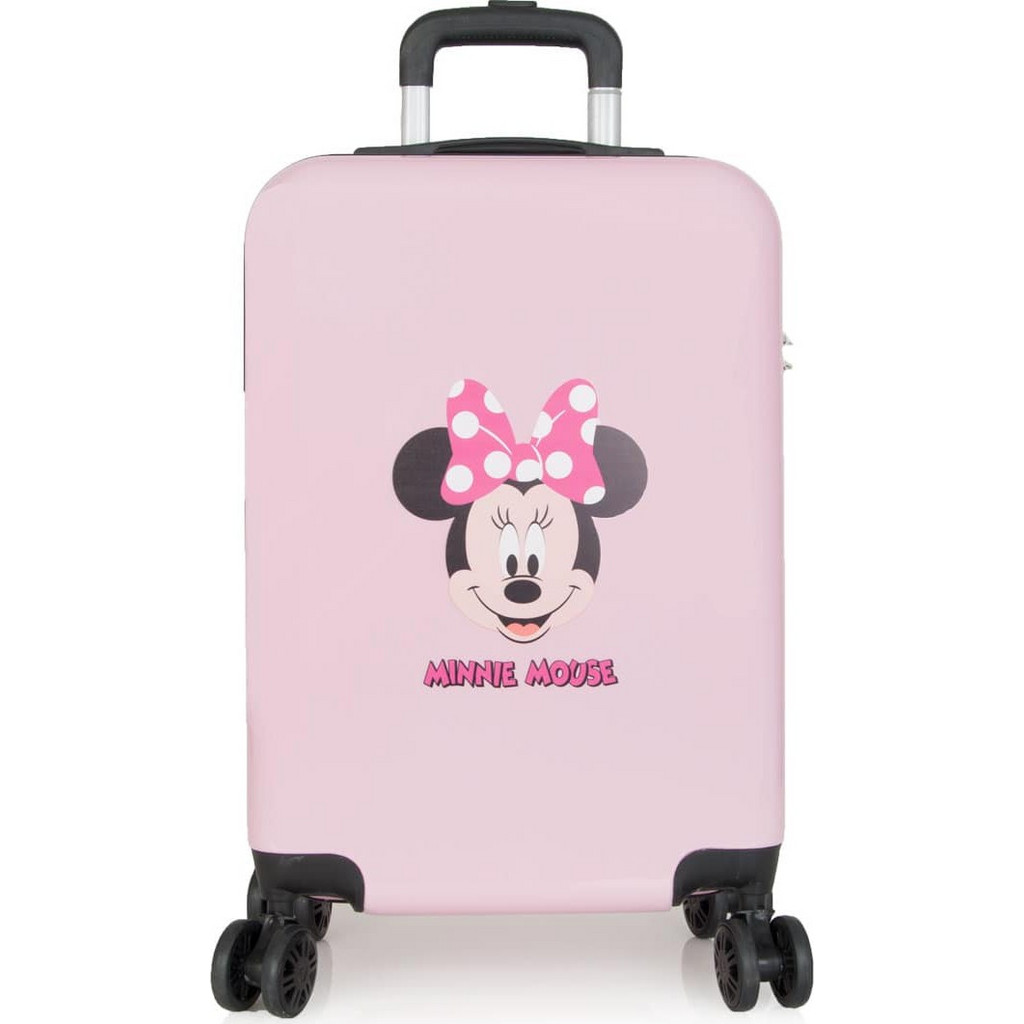 Safta Minnie Mouse Lucky Παιδική Βαλίτσα Καμπίνας 55x35x20cm με 4 Ρόδες ...