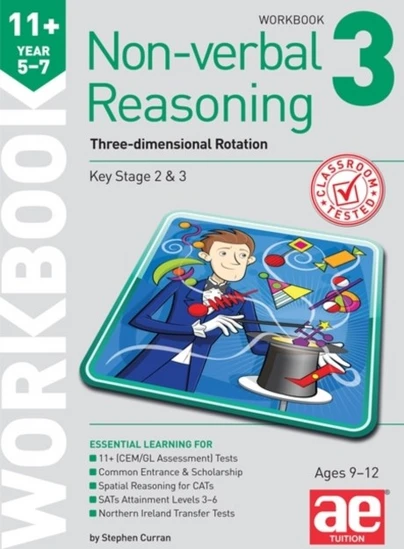 11+ Non-verbal Reasoning Year 5-7 Workbook 3 | BestPrice.gr