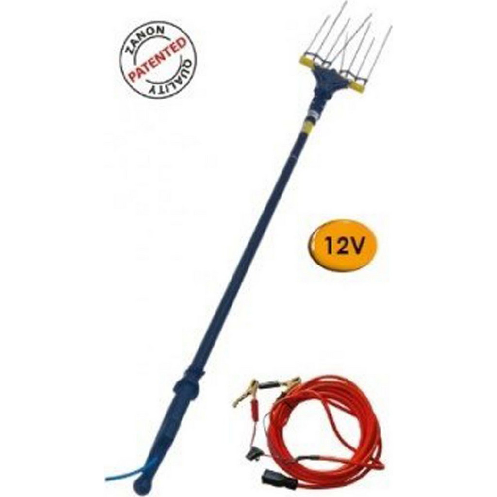 Zanon Karbonium AL300 Ελαιοραβδιστικό Μπαταρίας Χτένα 500W 12V με ...