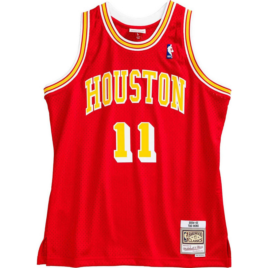 Mitchell & Ness Yao Ming Houston 2004/05 Φανέλα Μπάσκετ ΝΒΑ SMJYSB19041 ...