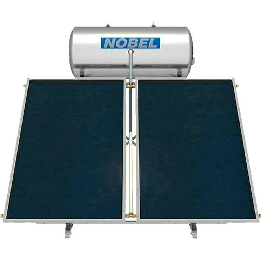 Nobel Classic Ηλιακός Θερμοσίφωνας 200lt 2x1.5m² Inox Διπλής Ενέργειας ...