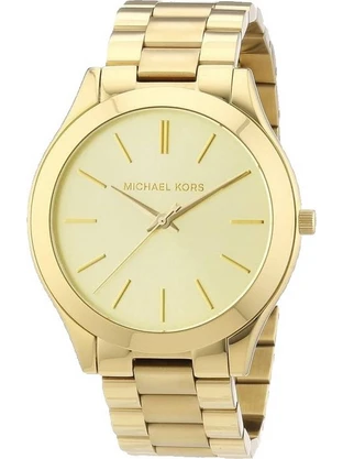 Michael Kors Runway Γυναικείο Ρολόι με Χρυσό Μεταλλικό Μπρασελέ MK3590 ...