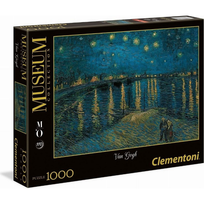 Puzzle Clementoni Museum Collection Van Gogh Έναστρη Νύχτα Πάνω Από Το ...