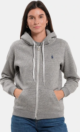 Polo Ralph Lauren Γυναικεία Ζακέτα Φούτερ Μακριά με Κουκούλα και ...