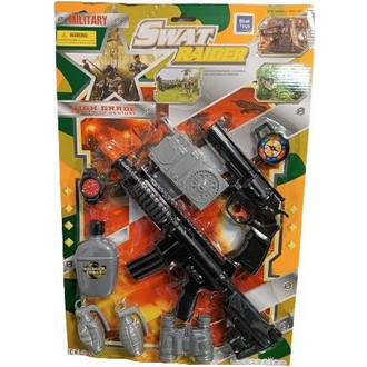 Blue Toys Swat Raider Σετ Παιδικό Όπλο με Αξεσουάρ MKH443673 | BestPrice.gr