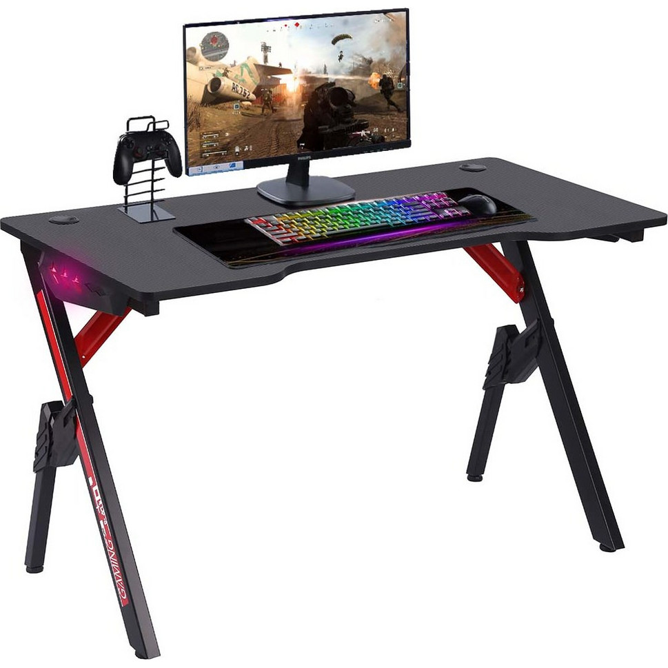 Bakaji Gaming Γραφείο Ξύλινο 120x60x73cm 02012070 | BestPrice.gr