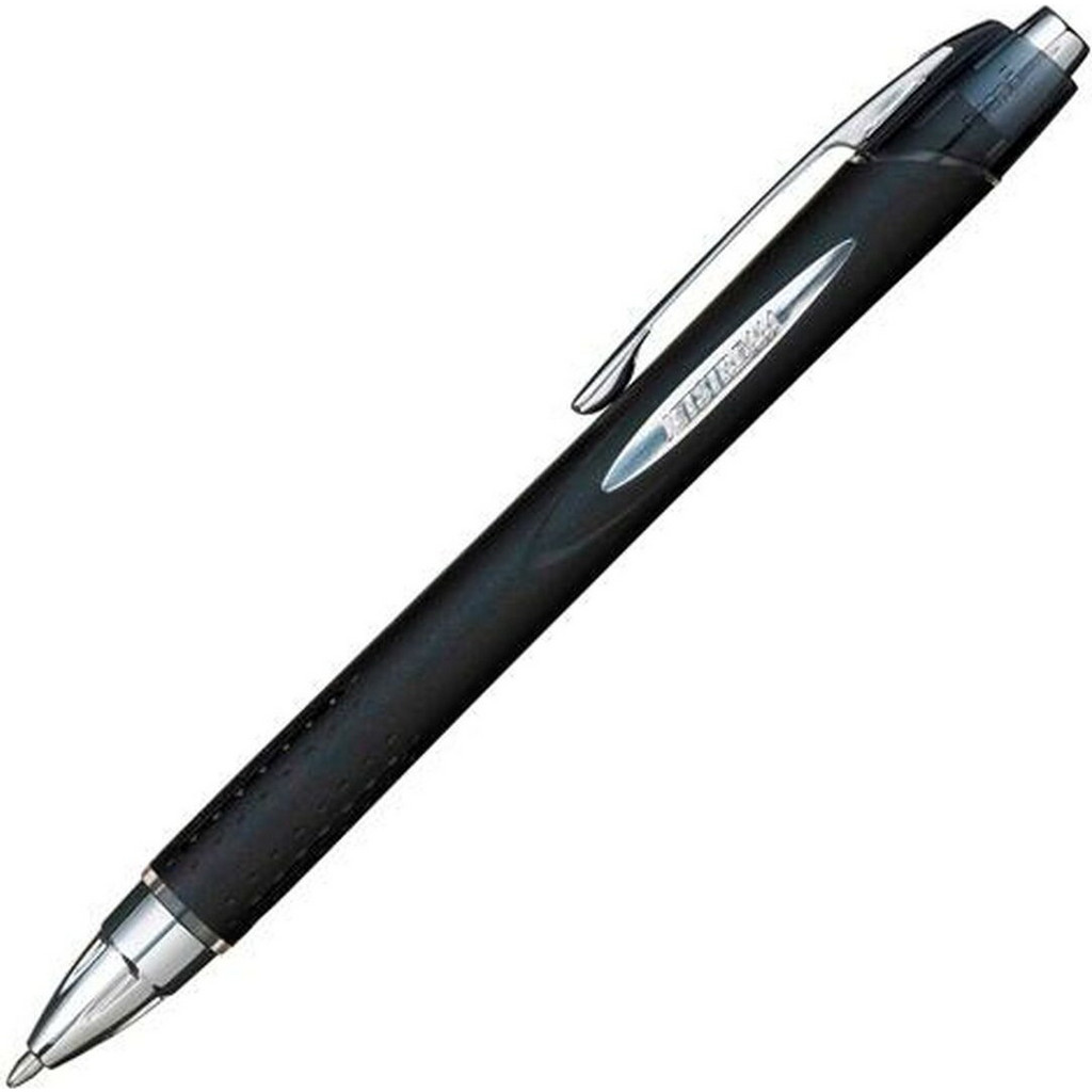Uni-Ball Jetstream Clicker Στυλό Διαρκείας 1mm Μαύρο 12τμχ | BestPrice.gr
