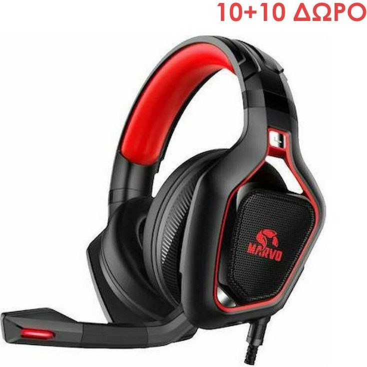 Marvo HG8960 Skylab G1 Gaming Headset Over Ear Black Red 20pcs ...