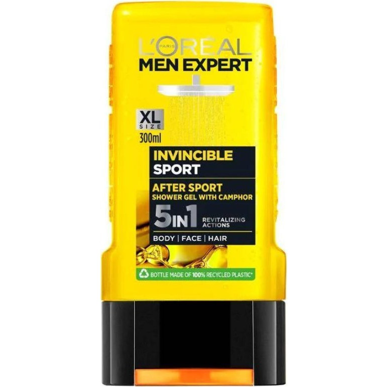 L'Oreal Paris Invincible Sport Ανδρικό Αφρόλουτρο σε Gel 300ml ...