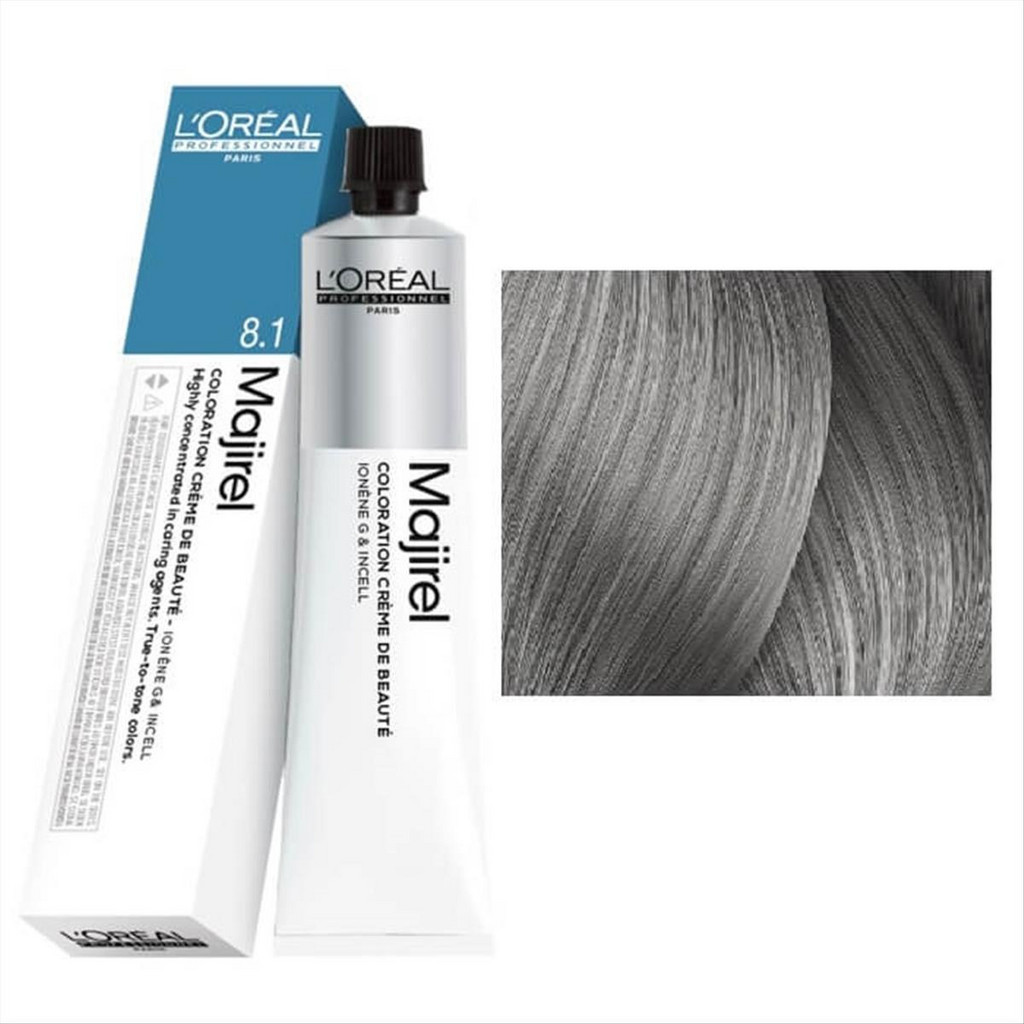 L'Oreal Professionnel Majirel 8.1 Ξανθό Ανοιχτό Σαντρέ Μόνιμη Βαφή ...