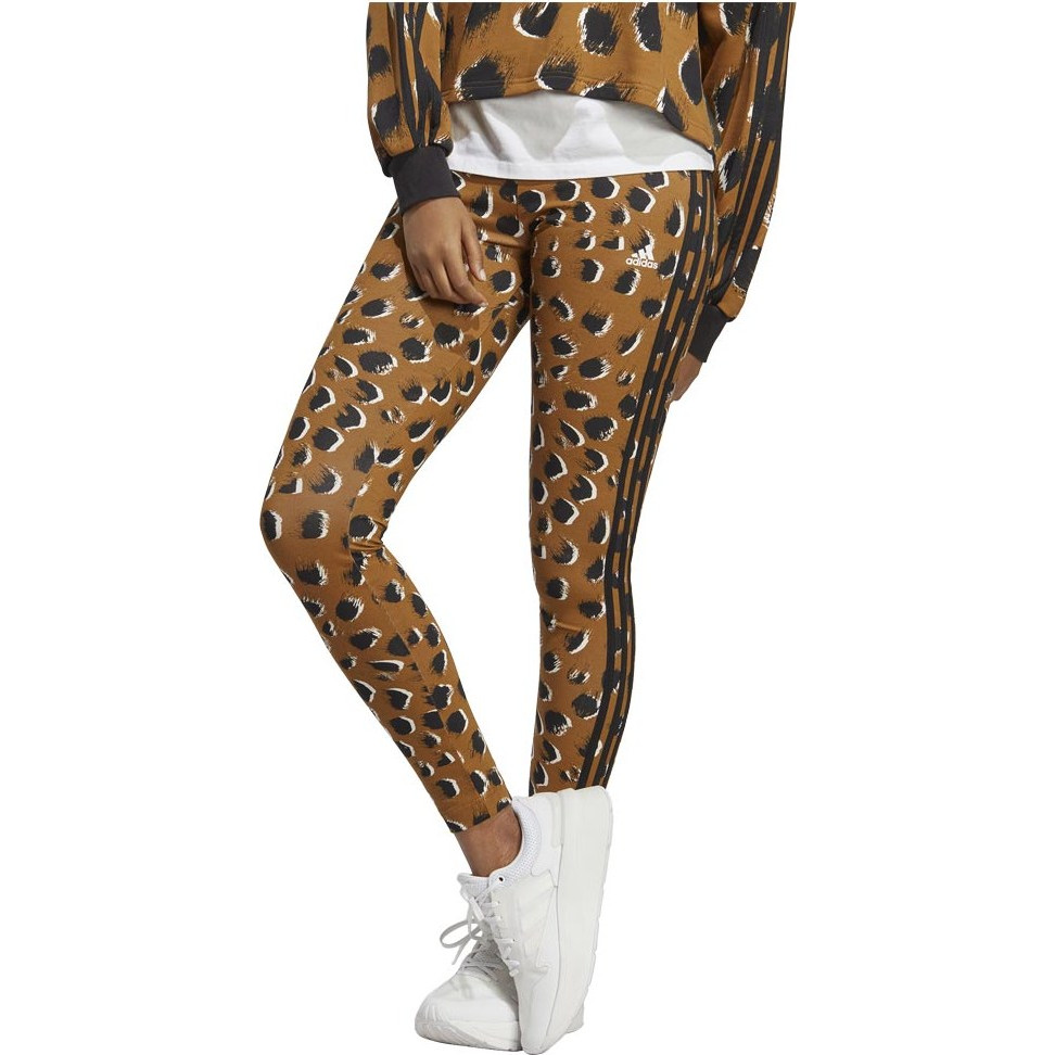 Adidas Γυναικείο Κολάν Μακρύ Καφέ IC8691 | BestPrice.gr