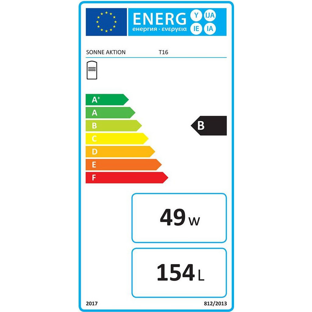 Sonne Aktion Phaethon Ηλιακός Θερμοσίφωνας 160lt 2.4m² Χάλκινος Τριπλής ...