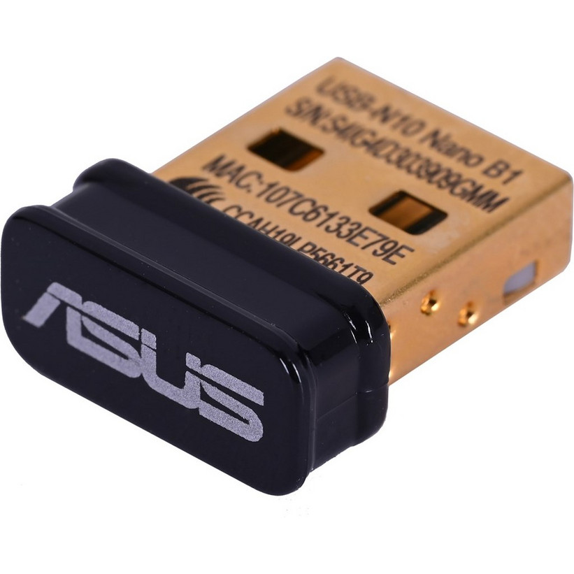 Asus USB-N10 Nano B1 Ασύρματος USB Αντάπτορας Δικτύου 150Mbps ...