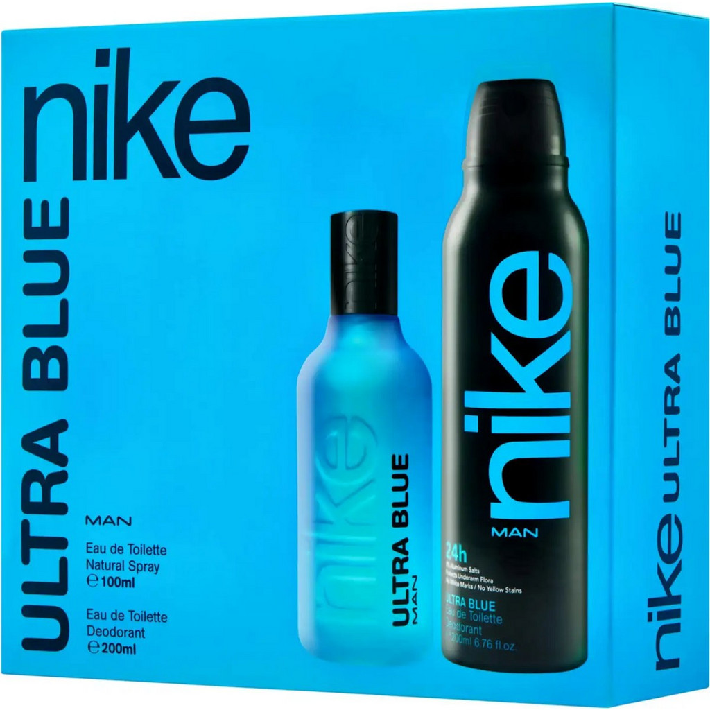 Nike Ultra Blue Eau de Toilette 100ml + Deodorant Spray 200ml ...