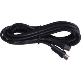 Eurolamp Καλώδιο Κεραίας Coax Male to Coax Female 3m Black 147-13127 ...