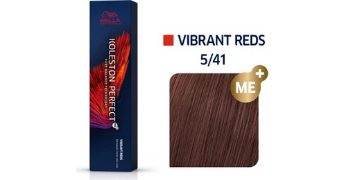 Wella Koleston Perfect Me+ Vibrant Reds 5/41 Καστανό Ανοιχτό Κόκκινο Σαντρέ Μόνιμη Βαφή Μαλλιών ...