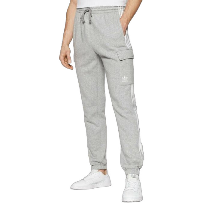 Adidas Adicolor Classics Ανδρικό Παντελόνι Φόρμας Fleece με Λάστιχο ...