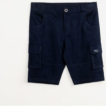 Funky Παιδική Βερμούδα Cargo Navy Μπλε 124-113100-3 | BestPrice.gr