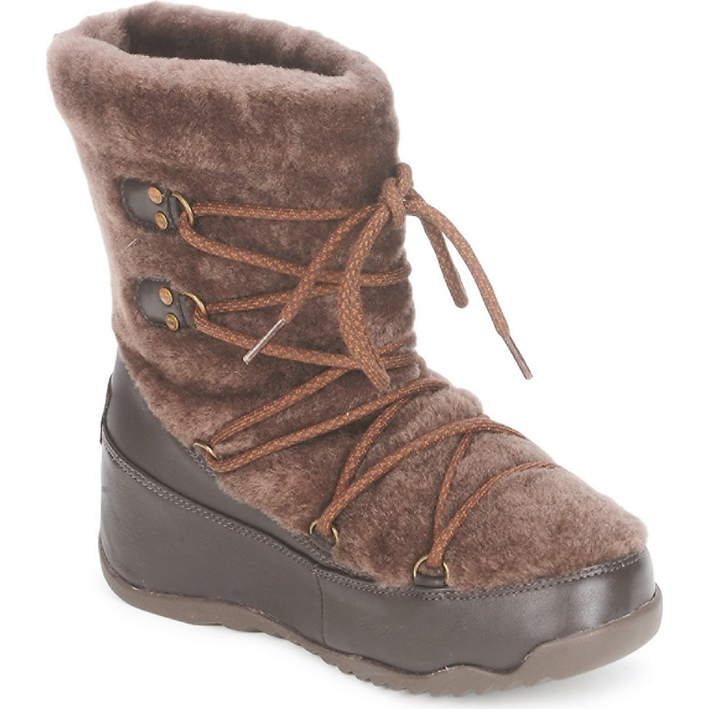 Fit Flop Supernlizz Γυναικεία Μποτάκια Χιονιού Πλατφόρμα Suede Ταμπά με ...