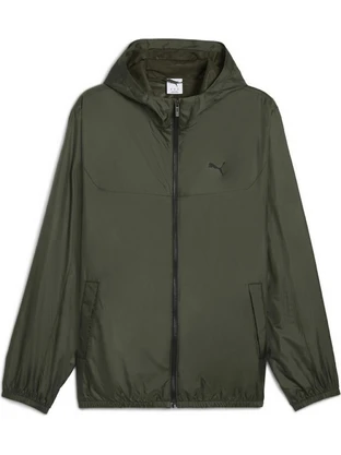 Puma Αθλητικό Ανδρικό Μπουφάν Χειμωνιάτικο Softshell Αντιανεμικό Μαύρο ...