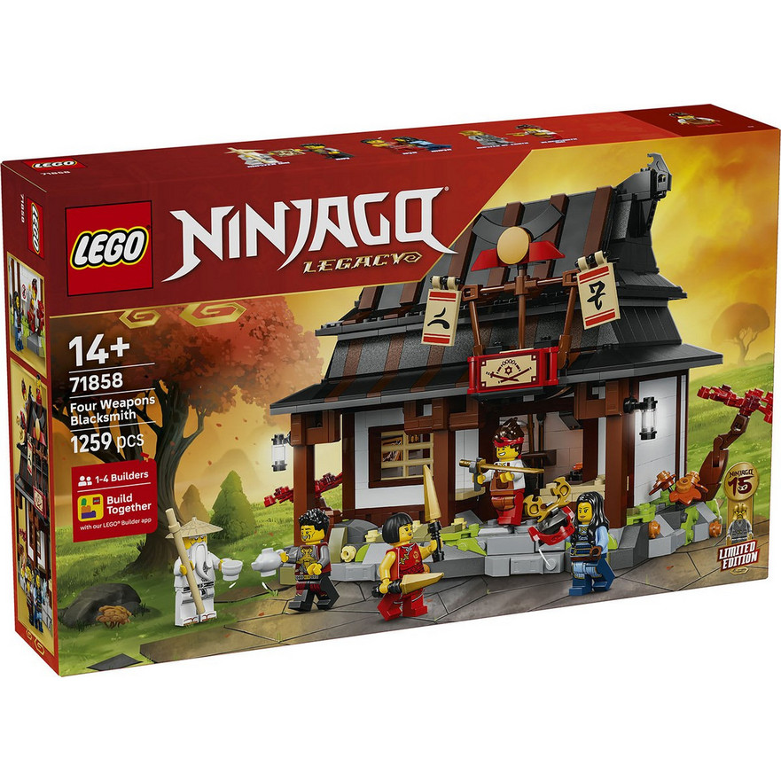Lego Ninjago Four Weapons Blacksmith 15th Anniversary για 14+ Ετών ...