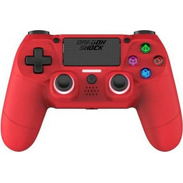 Dragonshock Mizar Wireless Controller για PS4 Red | BestPrice.gr