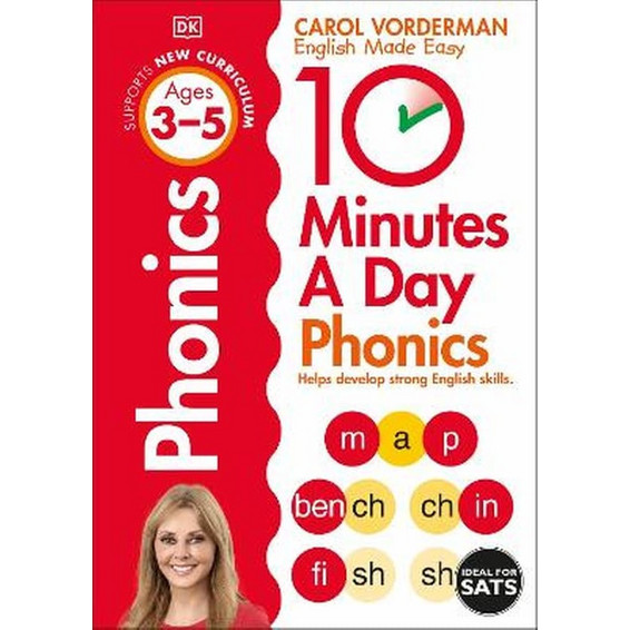 10 Minutes A Day Phonics, Ages 3-5 - Carol Vorderman | BestPrice.gr