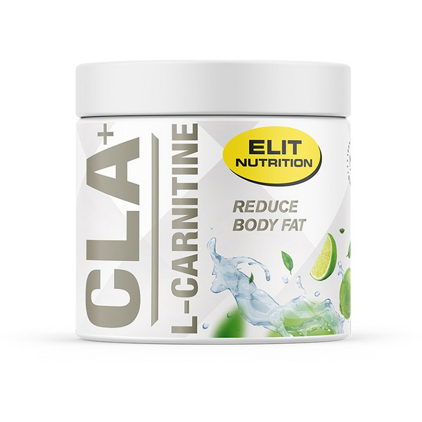 Elit Nutrition CLA + L-Carnitine Powder Lime Συμπλήρωμα Διατροφής με ...