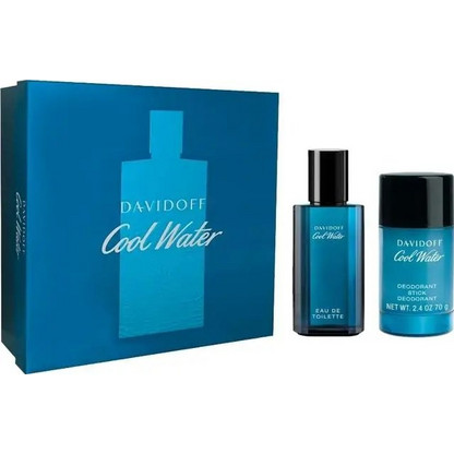 Davidoff Cool Water Man Eau de Toilette 40ml + Deodorant 75ml ...
