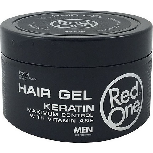 Red. One Barber Keratin Vitamin A+E Full Force Gel Μαλλιών Ανδρικό Πολύ ...