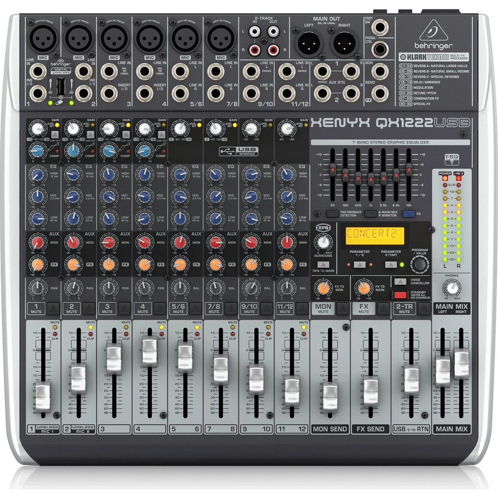 Behringer Xenyx QX X-1222USB | BestPrice.gr