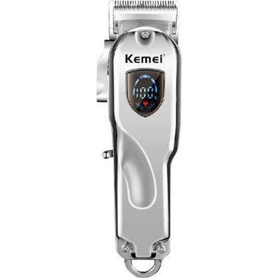 Kemei KM-2010 Silver Επαναφορτιζόμενη Κουρευτική Μηχανή | BestPrice.gr