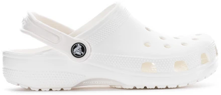 Crocs Classic Clog Παιδικά Παπούτσια Θαλάσσης για Αγόρι Ανατομικά Άσπρα ...