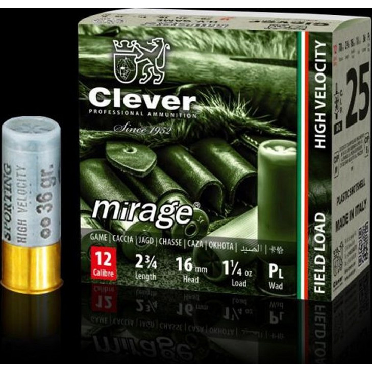 Φυσίγγια Cal 12 για Πέρδικα Clever | BestPrice.gr